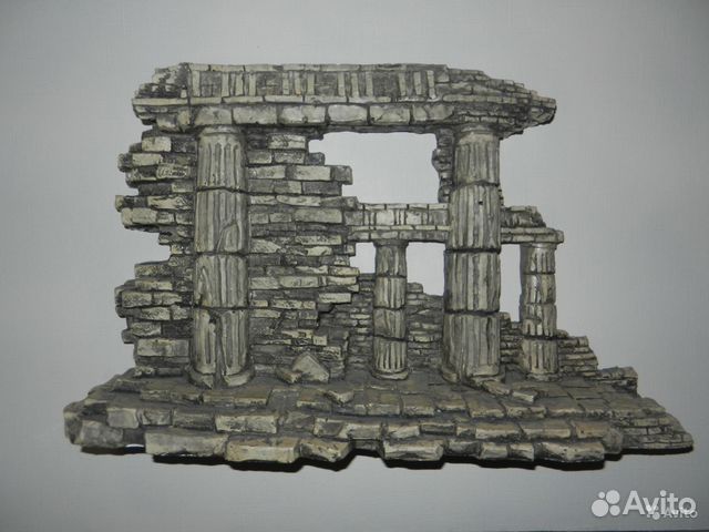 Декор керамика "Атлантида" 40*25см в аквариум фон