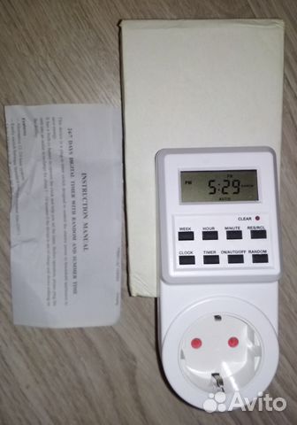 Таймер для освещения аквариума