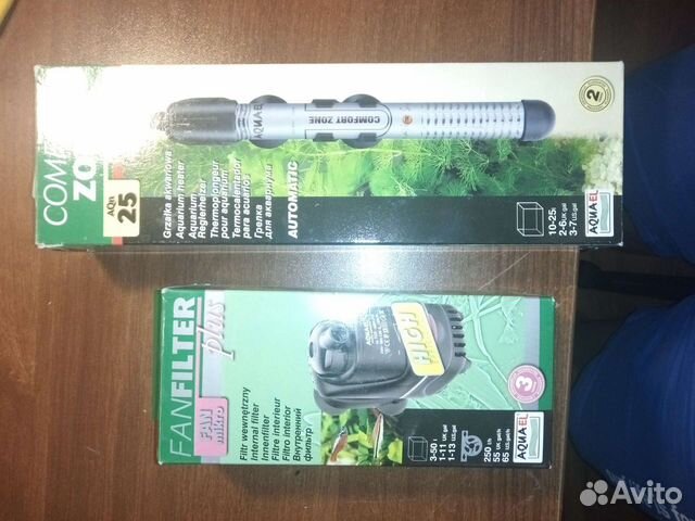 Аквариум, компрессор, нагреватель