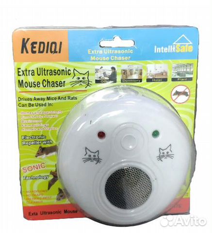 Отпугиватель грызунов Extra Ultrasonic Mouse Chase