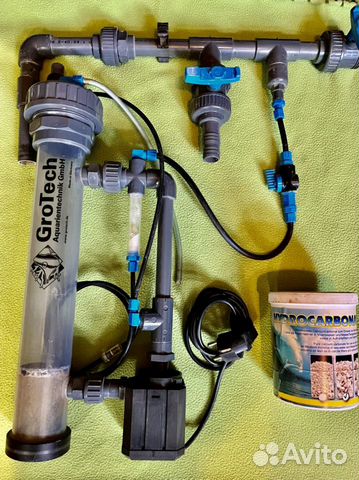 Кальцевый реактор GroTech для морского аквариума